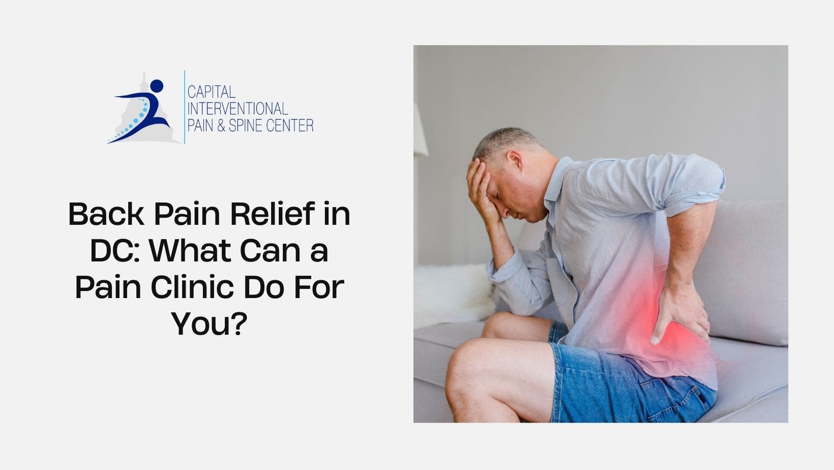 Pain Clinic for Back Pain in Washington, DC – Expert Care